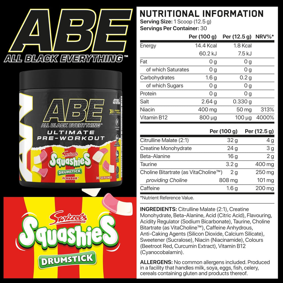 ABE Pre Workout – AOB Nutrition UK